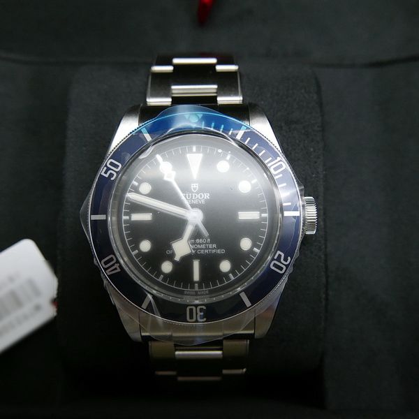 FS: BNIB Tudor Black Bay Blue on Rivet Bracelet - 79230B | WatchCharts