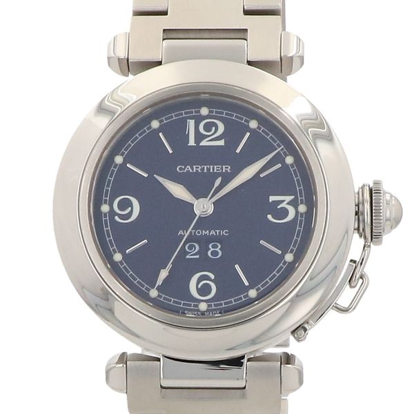 [Wrapping target] Cartier CARTIER Pasha C Big Date W31047M7 Wristwatch ...