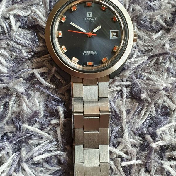 Tissot Sideral electronic Armbanduhr Fiberglas elektromechanisch ESA ...