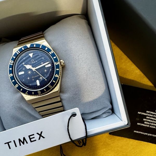 Timex Q Celestial Watch 36mm Stainless Steel Expansion Band TW2V53500 ...