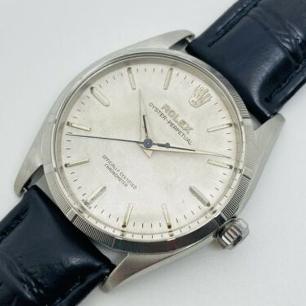 Vintage Rolex Oyster Perpetual White Dial Cal. 1030 Butterfly Movement ...