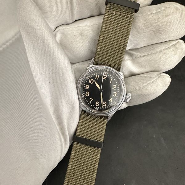 1943 Elgin WW2 A-11 Military Pilot Watch. Serviced!! | WatchCharts ...
