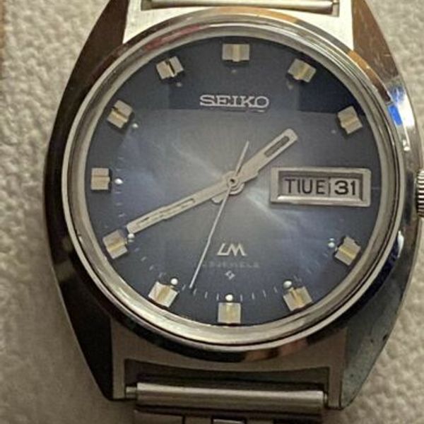 Vintage 1972 JAPAN SEIKO LORD MATIC WEEKDATER 5606-7230 25Jewels Automatic. | WatchCharts ...