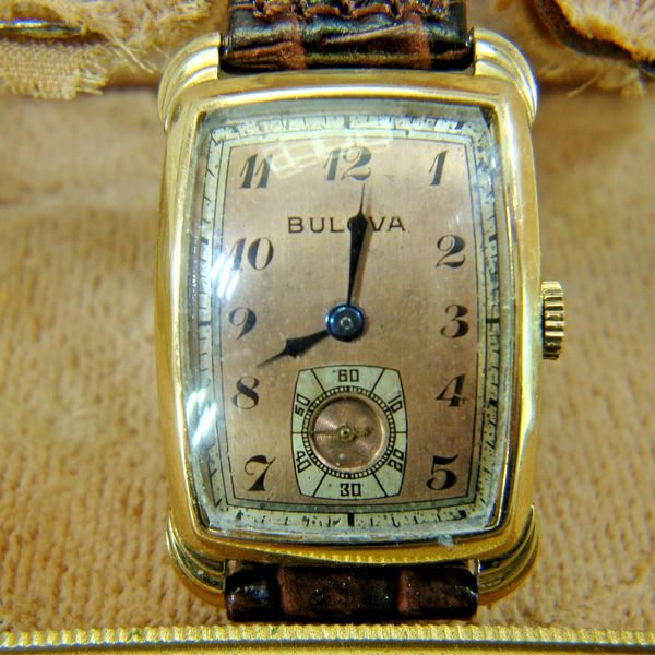 Vintage Bulova Art Deco Tank Watch | WatchCharts Marketplace