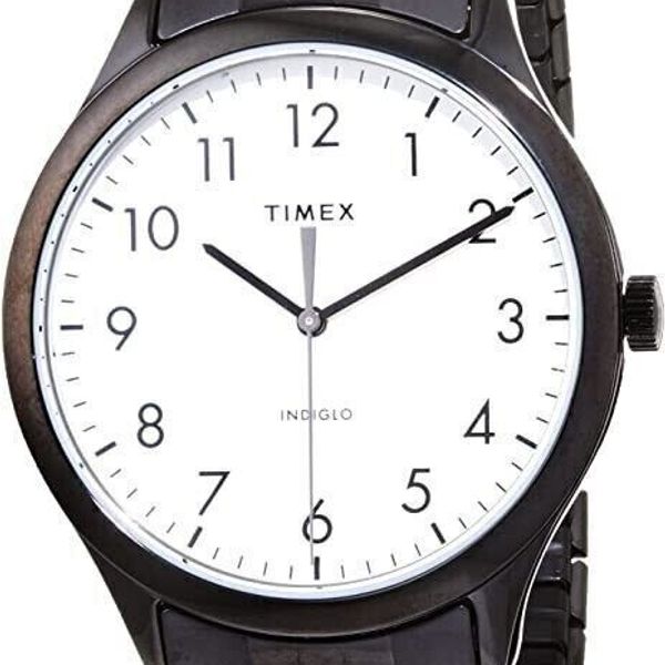 NON-WORKING Timex Weekender TW2U39800 Men's Watch Easy Reader White ...