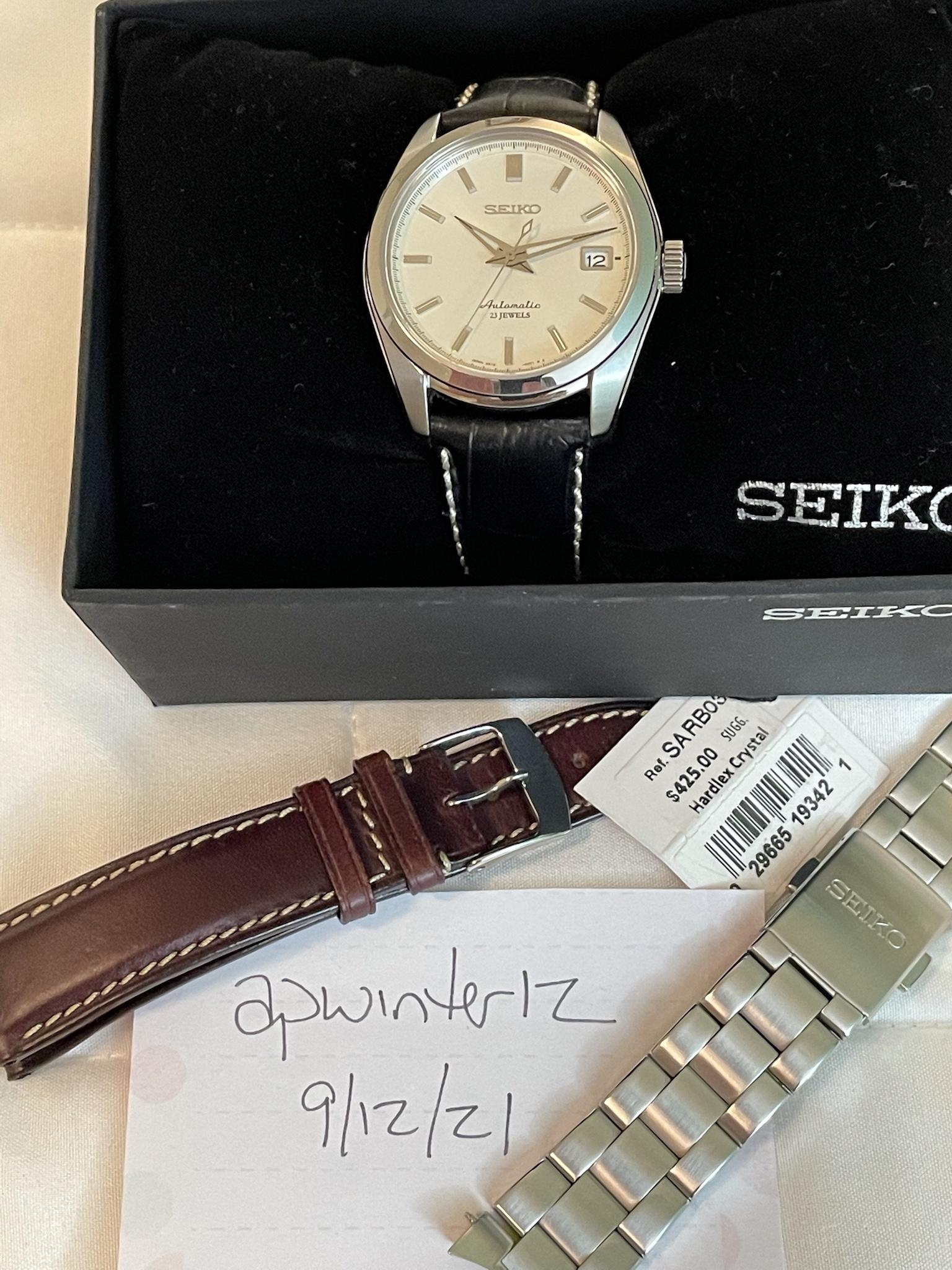 Seiko Sarb035 Cream Dial [WTS] | WatchCharts Marketplace