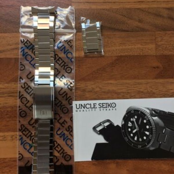 Uncle Seiko US1035 Flat Link Bracelet for Omega Speedmaster in 20mm ...