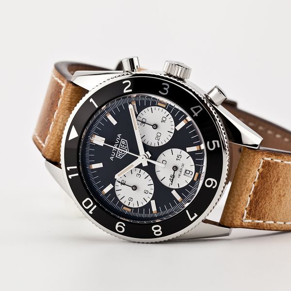 fsot - Tag Heuer AUTAVIA - In-House Movement Chronograph - Strap ( new ...