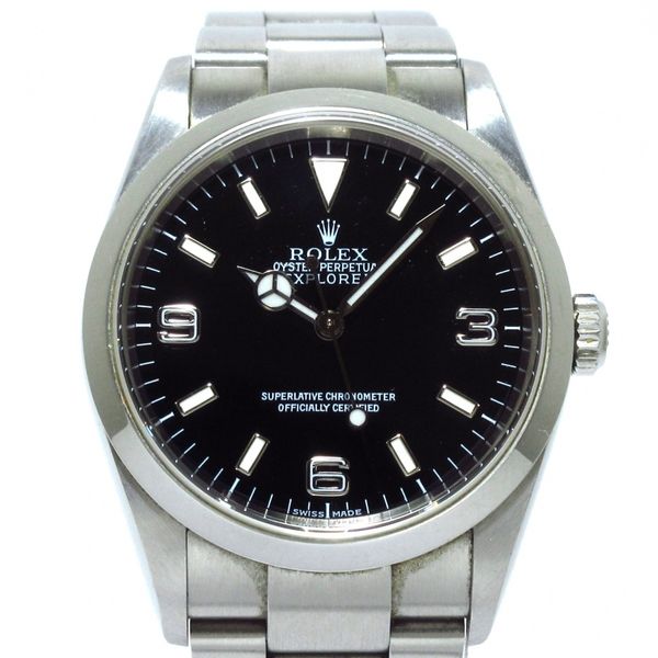 [New] [Used] ROLEX Explorer 1 watch SS / 12 frames + remaining 1 frame ...
