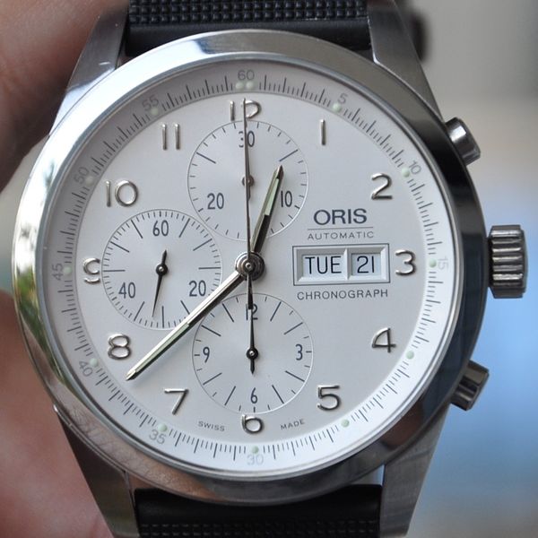 Oris XXL Day Date chronograph | WatchCharts Marketplace