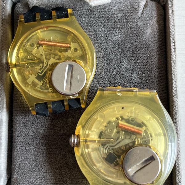 Vintage 80â s 90â s Swatch Watch Faces 2 Total Faces Only As Is Rare ...