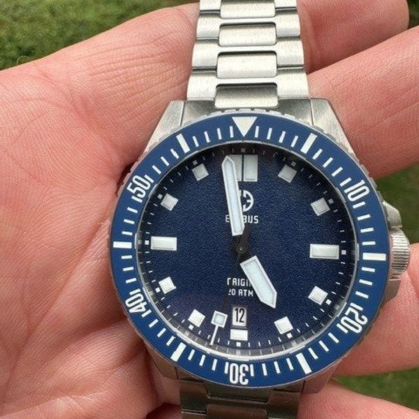 Erebus Origin Microbrand Automatic Dive watch Blue [$275 USD ...