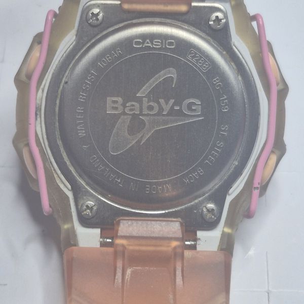 Casio Baby-G G-Shock Resistant Pink | WatchCharts Marketplace