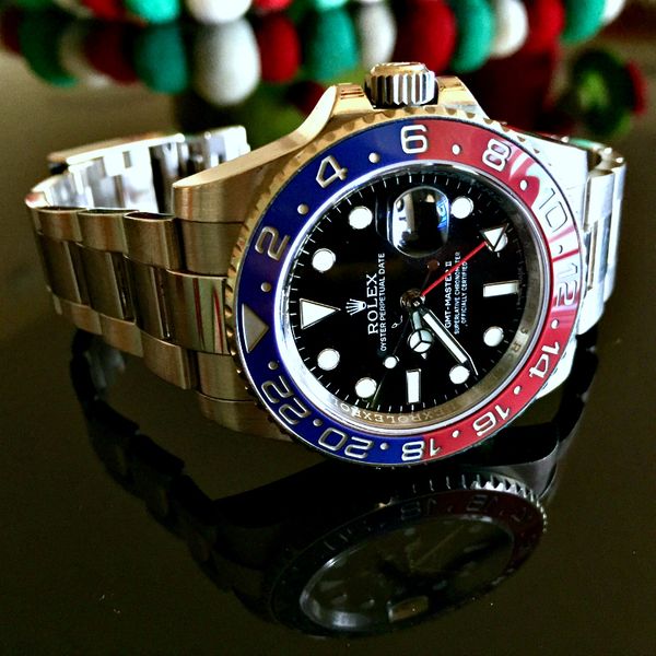 Rolex 116719BLRO White Gold Pepsi GMT | WatchCharts Marketplace