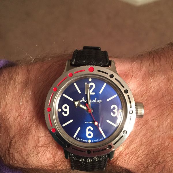 Vostok Amphibia 420 case | WatchCharts Marketplace
