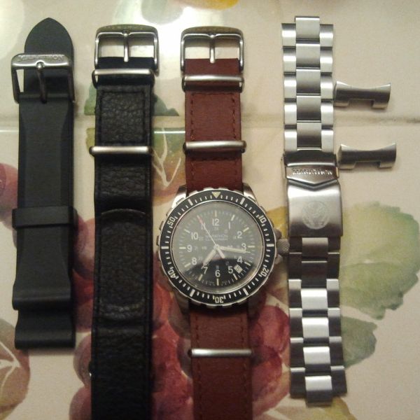 Marathon GSAR w/ bracelet, Marathon NATO's and rubber strap | WatchCharts