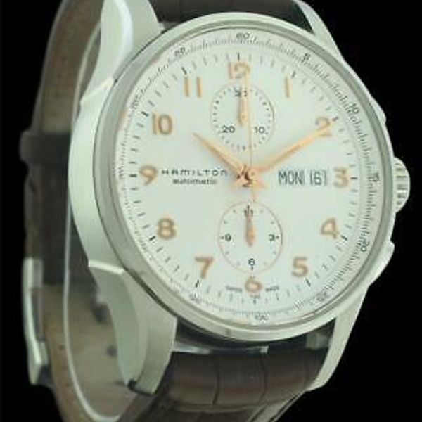 Hamilton Jazzmaster Maestro Chronograph H327660 Stainless Steel ...