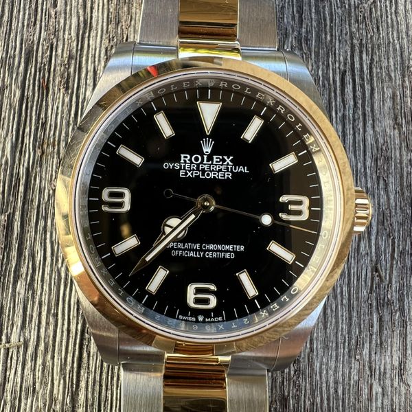 [WTS] Rolex 124273 Explorer 36 - Two Tone | WatchCharts Marketplace
