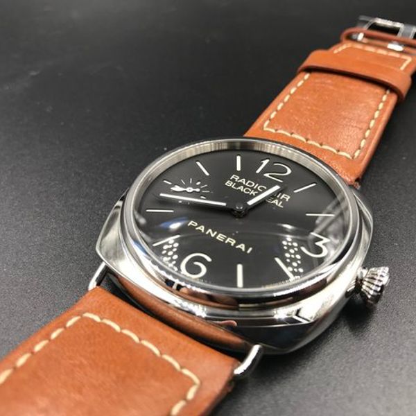 PANERAI RADIOMIR 183 BLACK SEAL (PAM183) Stainless Steel - COMPLETE ...
