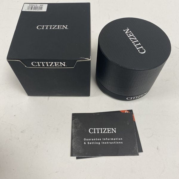 Citizen Eco-Drive BM8475-00F Men's Watch - Black Dial & Strap Working ...