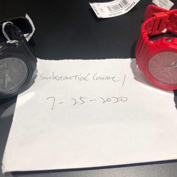 [WTS] G-Shock GA2100-1A1, GA2100-4A, Red Casioak, Black Casioak. Brand ...