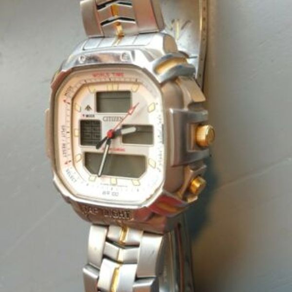 Vintage Citizen Promaster Watch - World Time - Tap Light - Untested VGC ...