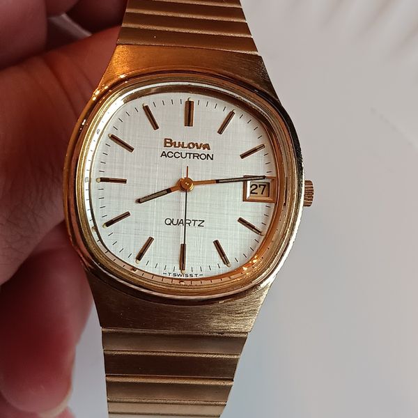 Vtg BULOVA N9 Accutron Quartz Watch--Vtg BULOVA ACCUTRON QUARTZ Watch w ...