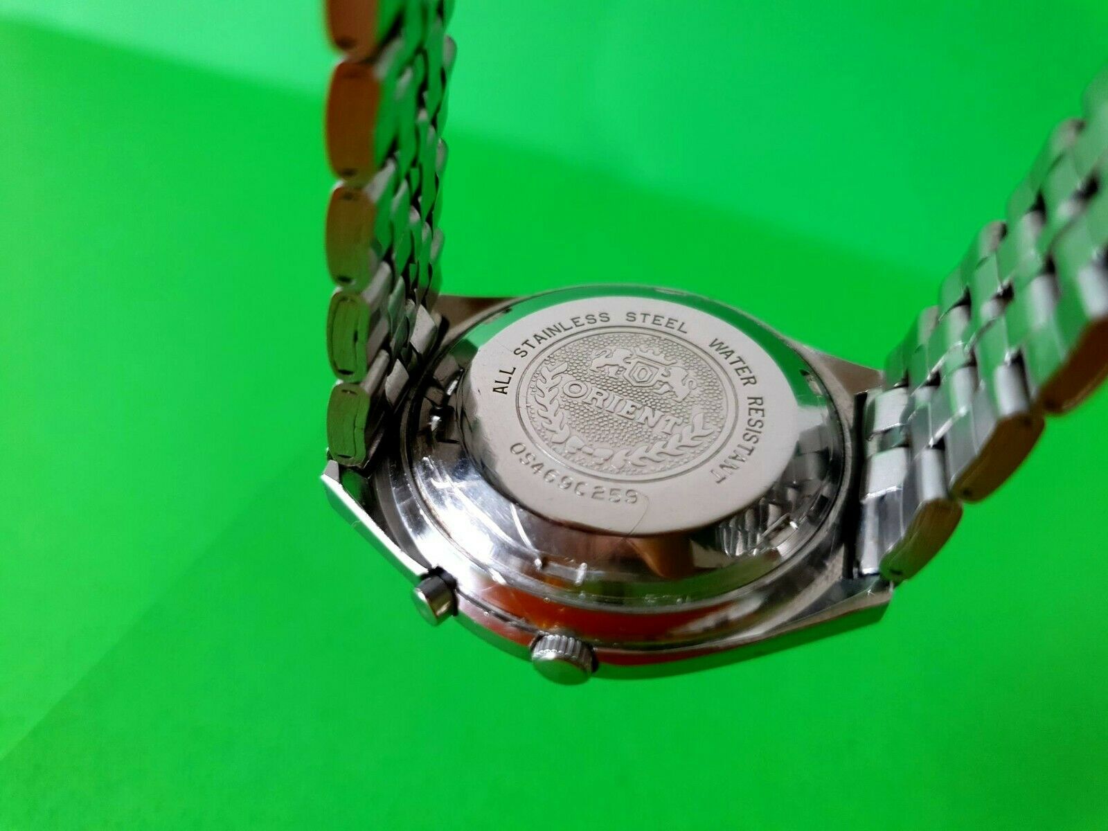 Original ORIENT CRYSTAL 3 Star Automatic Men's watch Green Original ORIENT CRYSTAL 3 Star Automatic Men's watch Green