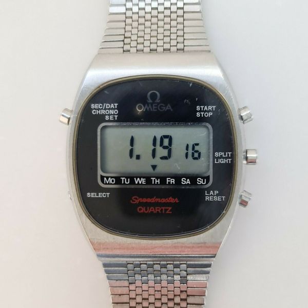 Rare Omega Speedmaster LCD Quartz - Serviced | WatchCharts