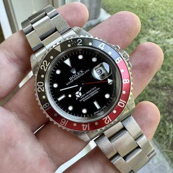 [WTS] 1997 Rolex GMT Master Coke 40mm Reference 16700 Tritium Dial $9,400 | WatchCharts Marketplace