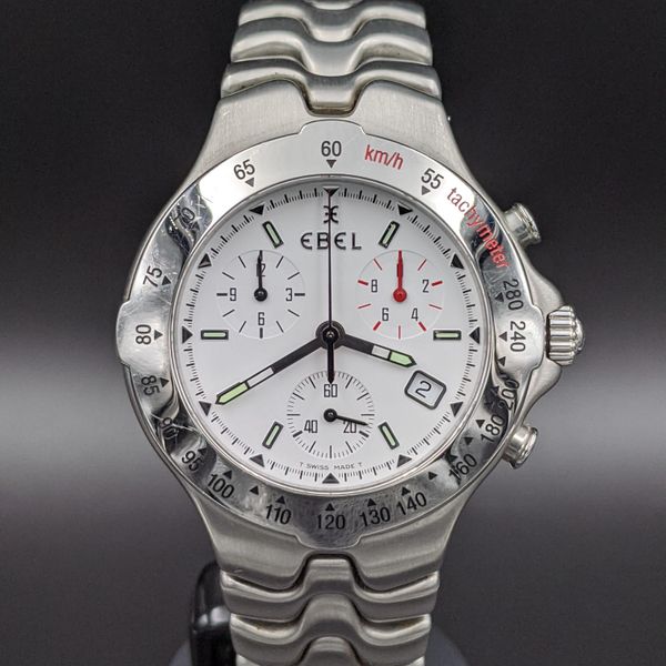 [WTS] Ebel Sportwave 40mm Chronograph HEQ 27-Jewel Quartz + boxes ...