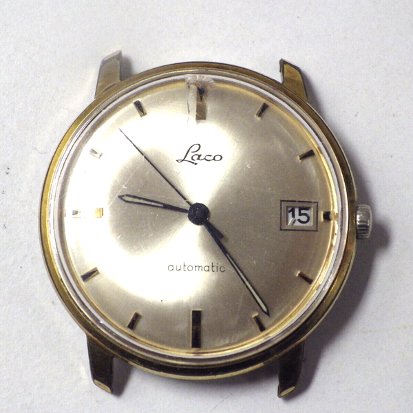 Vintage LACO Automatic Mens Watch 1960s Durowe 610 Calibre ...