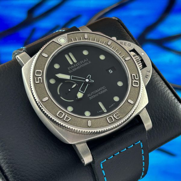 [WTS] Panerai PAM00984 Mike Horn 47mm Eco Titanium Submersible PAM 984 ...