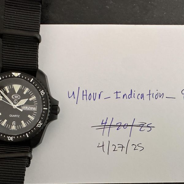 [WTS] CWC SBS Quartz Diver Day/Date: SUNDAY PRICE DROP! | WatchCharts ...
