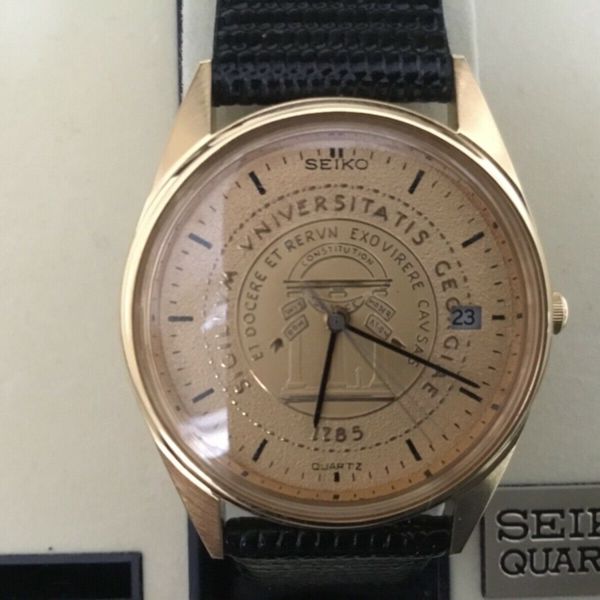 UNIVERSITY OF GEORGIA MENS SEIKO WATCH | WatchCharts Marketplace