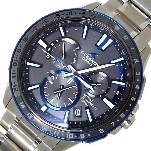 Casio CASIO Oceanus GPS hybrid radio solar OCW-G1200-1AJF men's watch [used] | WatchCharts ...