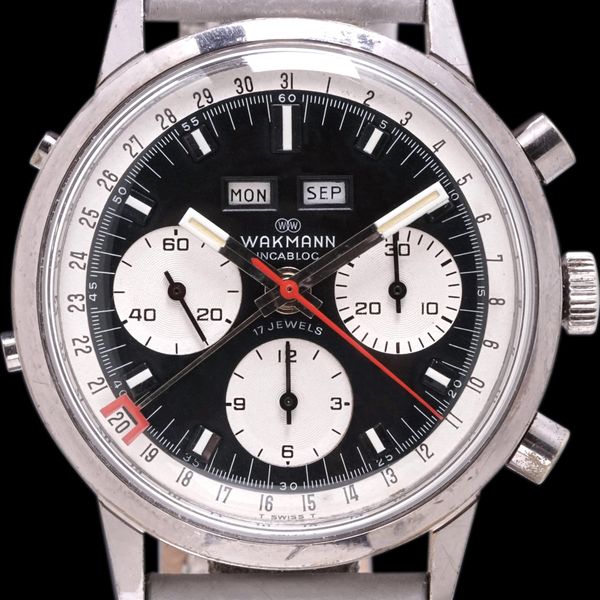 FS: 1960s Wakmann Triple Calendar Chronograph (Ref. 1315.30.74 ...