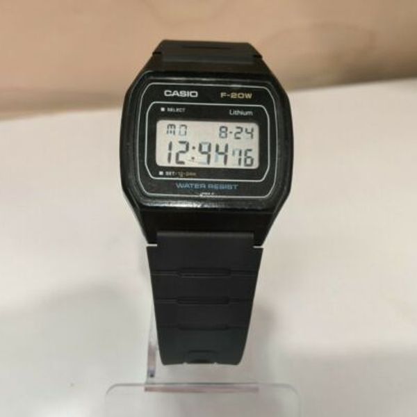 Casio F-20W - Module Number: 400 - Very Rare Digital Watch Circa 1984 | WatchCharts Marketplace