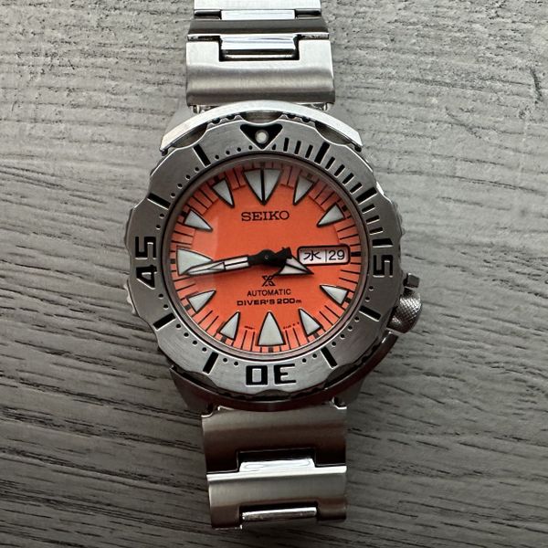 Seiko Orange Monster 2 Gen SRP309 | WatchCharts Marketplace