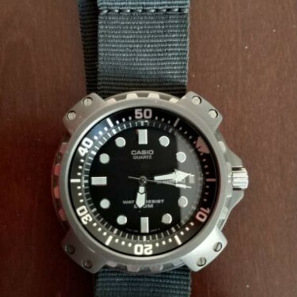 VINTAGE CASIO MD-703 200M DIVERS WATCH,TITANIUM QUARTZ,VINTAGE TUNA ...