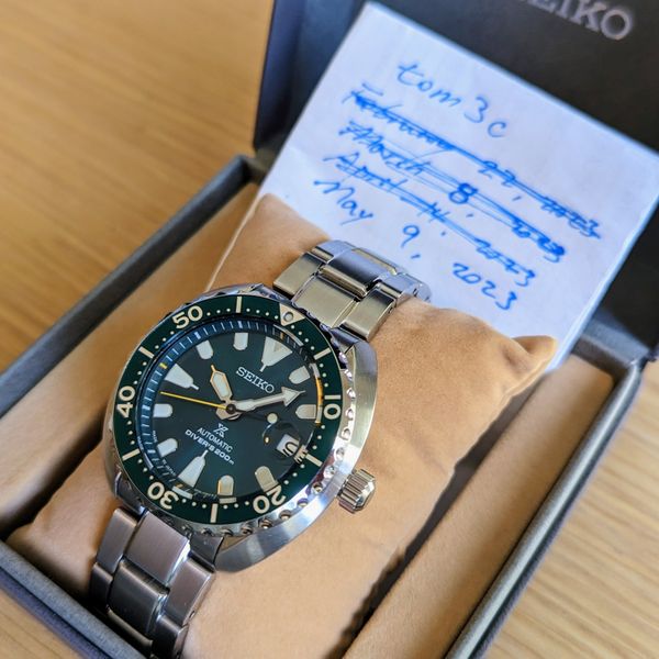 [WTS] LNIB Seiko Prospex SBDY083 Green Mini Turtle | WatchCharts