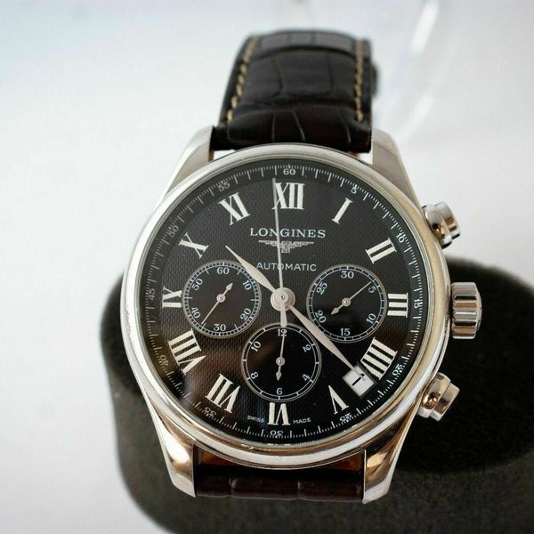 The LONGINES MASTER Collection Chronograph Automatic L.696.2 Wristwatch ...