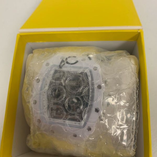 Activa Circuit X Invicta 44.3mm w/ Skeleton Dial PC Case Material White ...