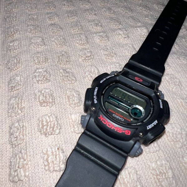 Casio G-Shock Digital Watch Men 47mm Black 200M 3232 DW-9052V New ...