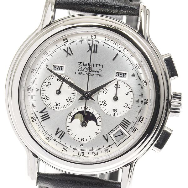Good product ★ With warranty [ZENITH] Zenith Chronomaster Moon Phase ...