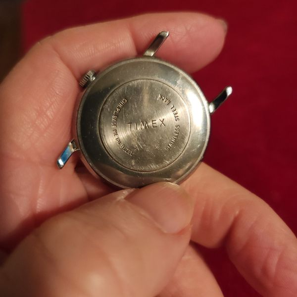 Vintage Timex Watch Red Face | WatchCharts Marketplace
