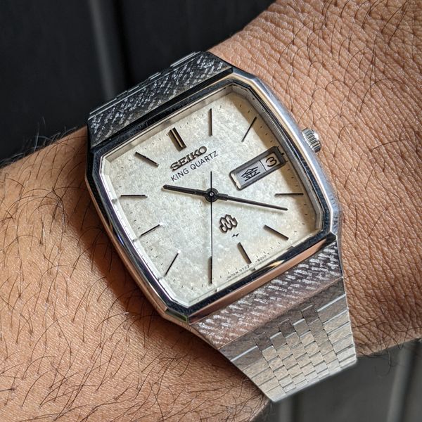 [WTS] King Quartz with Twin-Quartz Movement and Textured Dial from June ...