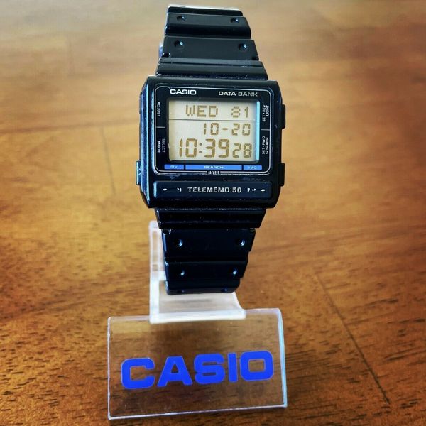 RARE Vintage 1984 Casio DB-51 Digital Data Bank Watch, Made in Japan ...