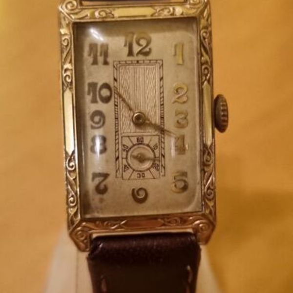 VERY RARE VINTAGE ART DECO LACO MENS WRISTWATCH | WatchCharts Marketplace