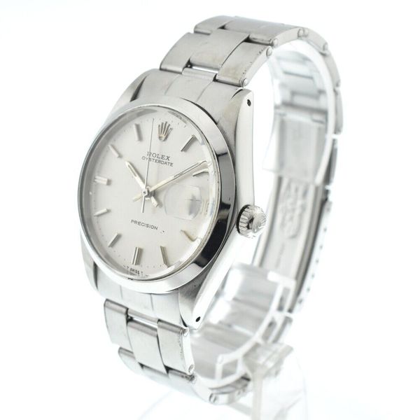 ROLEX Oyster Date Precision 6694 vintage Cal.1225 Hand Winding Men's Q ...